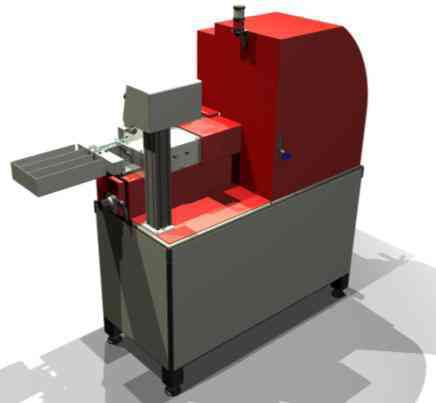 Miter grinder, to grind automatically steel rules in a certain angle ...
