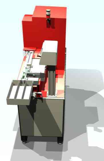 Miter grinder, to grind automatically steel rules in a certain angle ...